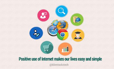 18 Most powerful uses of the Internet in our daily life - Klient Solutech